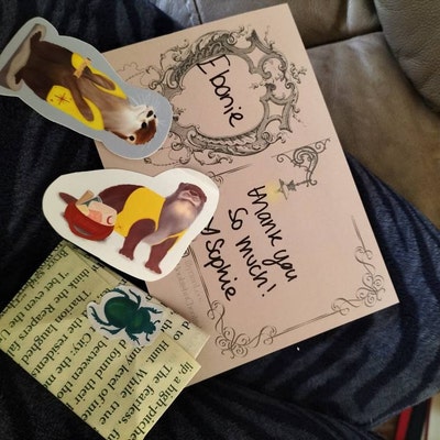 Messenger Otter Bookmark Bookish Bookmark HOSAB - Etsy