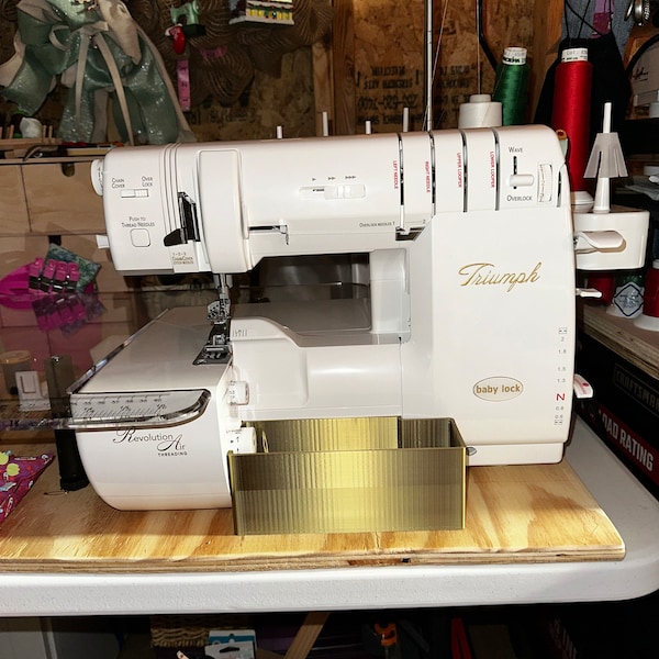 Thread Catcher for Baby Lock Serger or Overlocker, Scrap Bin, Trim Bin ...