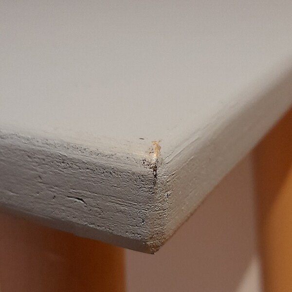 FORÉT Vinyl Topped Pattern Ply Table Colourful Bright Funky Chic Angled ...