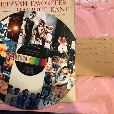 One Direction Vinyl Collage - Etsy