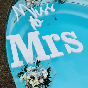 Custom Grad Foam Letters for Pool Party Decor Styrofoam Letters for ...