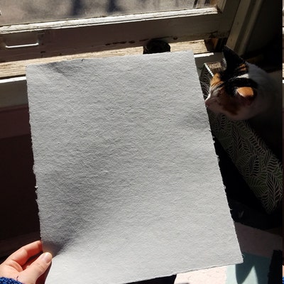 Handmade Paper 11x14 Graphite Mixed Media Fine Art Paper - Etsy