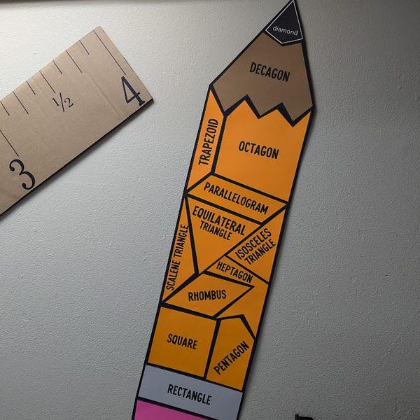 Math Symbols Bulletin Board Classroom Decorations for Elementary ...