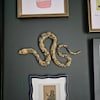 Snake Wall Hanging, Snake Wall Art, Alt Home Decor, Unusual Gift, Snake ...