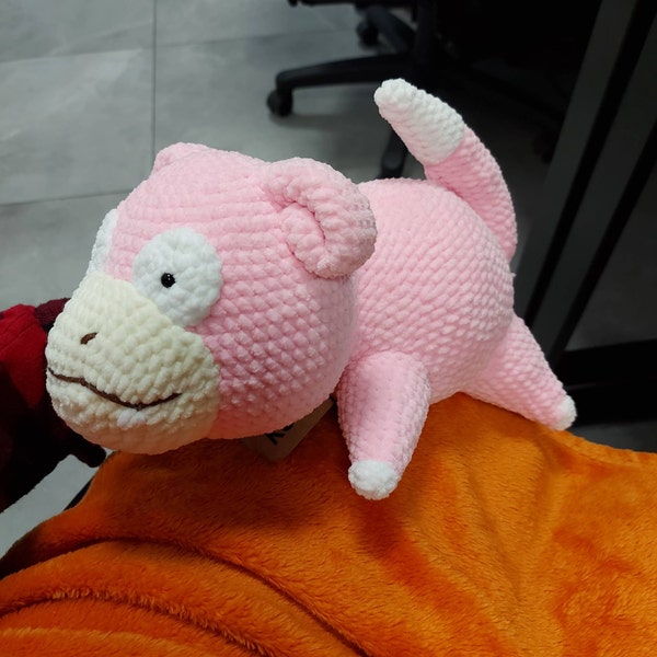 PDF File, Slowpoke Crochet Pattern, Pokemon Crochet Pattern, Slowpoke ...