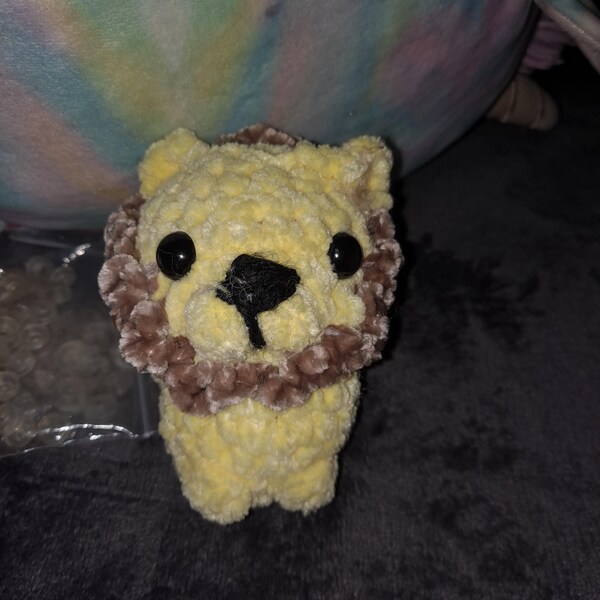 No Sew Chunky Lion Amigurumi Crochet Pattern - Etsy