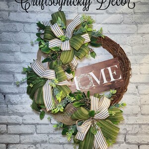 12 Inch Santa Face Metal Wreath Sign, Santa Christmas Sign, Christmas ...