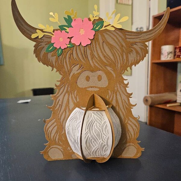 Lion Box Files, Paper Cut Light Box Template Files, 3D Papercut Lion ...