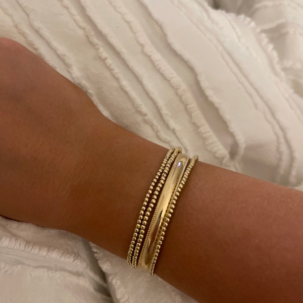 Gold Filled Cuff Bracelet - Etsy