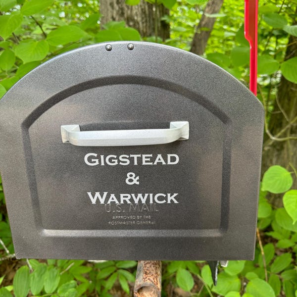 Mailbox Number and Address Decal - Etsy