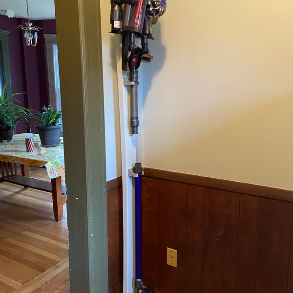 3D Printed Dyson Vacuum Tube Holder: V6, V7, V8 Wall Mount - Etsy