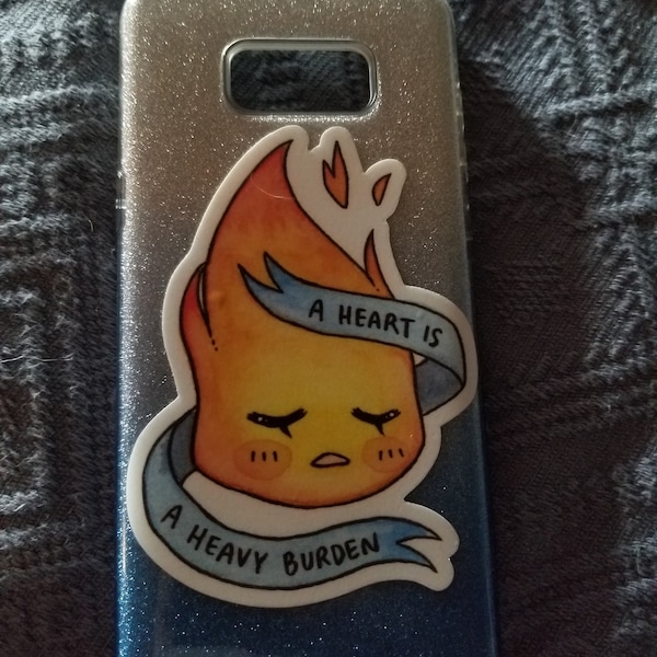 HEAVY BURDEN — Vinyl Sticker - Etsy