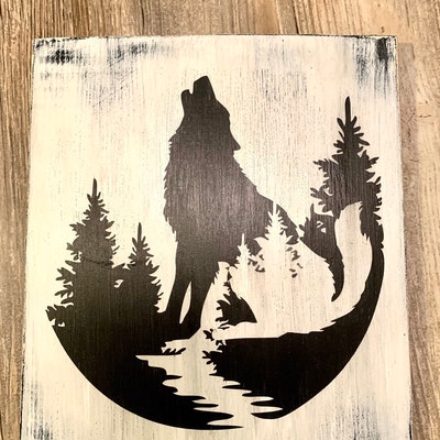 Wolf Svg Double Exposure Graphic Design Vinyl T Shirt Cut File Vector ...