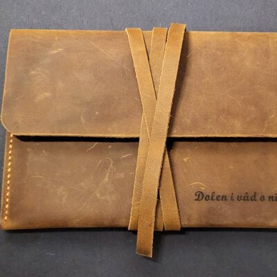 Leather Legal Pad Portfolio / Personalized Leather Legal Size Legal Pad ...