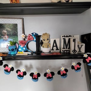 Disney Rainbow Garland Pastel Mickey Garland Disney Banner - Etsy