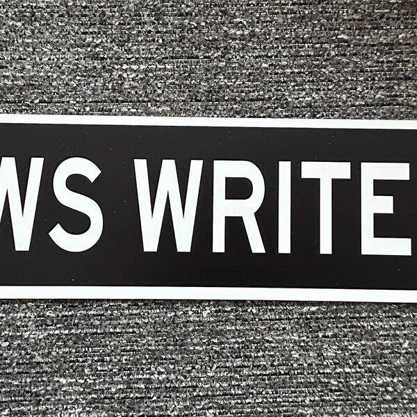 Writer, Writer Gift, Writer Sign, Literature, Book Author, Magazine ...