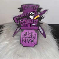 Graduation Explosion Box Template Instant Download Ready for Manual and ...