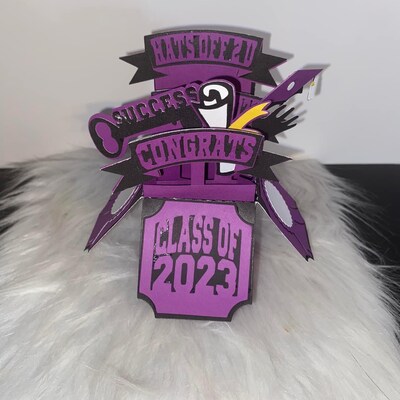 Treasure Castle Explosion Box Template Printable Ready for Manual and ...