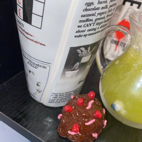 Funny Face Carrot Handmade Clay Sculpture Wall Art, Silly Clay, Food ...