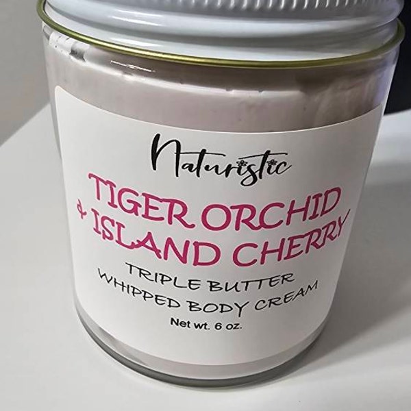 SANDALWOOD VANILLA Triple Butter Whipped Body Cream, Essential Oils ...