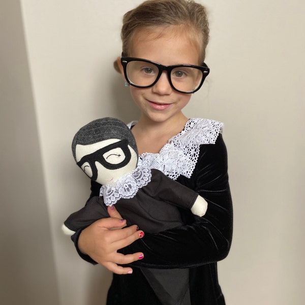 Ruth Bader Ginsburg Doll, RBG Doll, Notorious RBG Doll, Inspirational ...