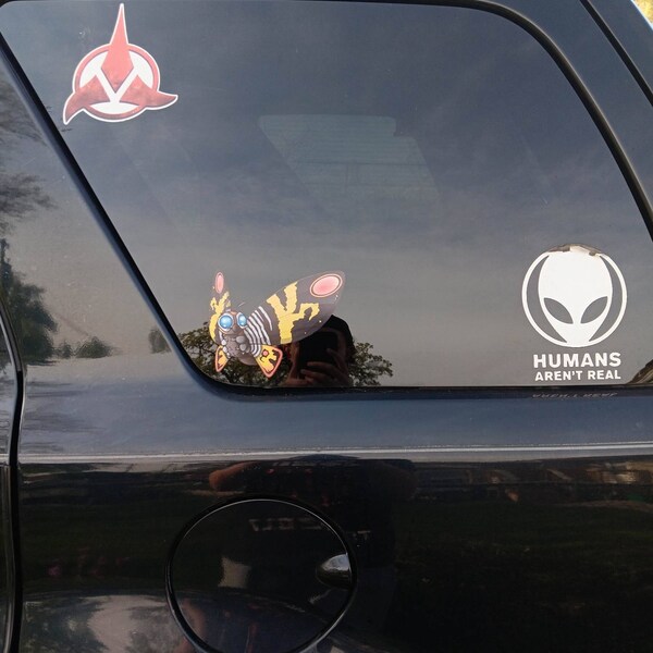 Godzilla Gojira Vertical Text Decal/sticker 1.3x3.5 or 2.6x7 - Etsy