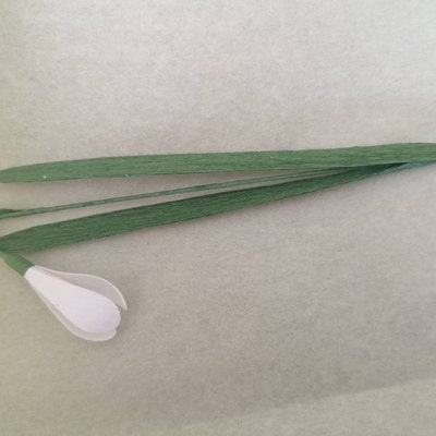 Crepe Paper Snowdrop Galanthus Flower - Etsy