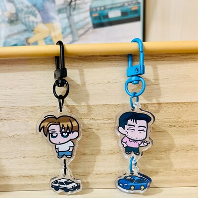 INITIAL D Acrylic Charms - Etsy