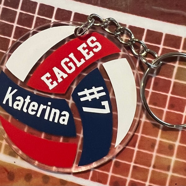 Volleyball Sign With Player Name and Number / Volleyball Decorations ...