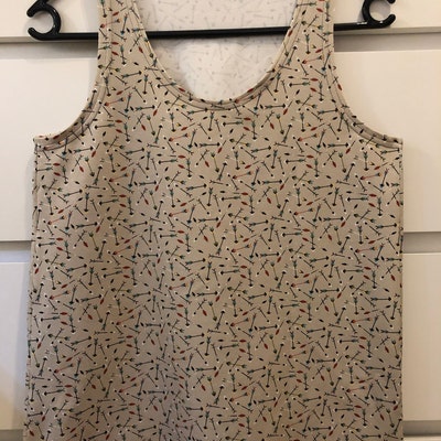 Box Top Sewing Pattern Printable PDF Sleeveless Women's - Etsy