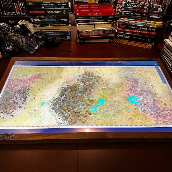 The Dungeon Display - A Portable RPG Gaming Board (4K UHD 43" TV ...