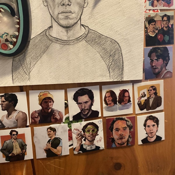Jerma985 Art Sample Pack (tiny Art Print Collection F) - Etsy