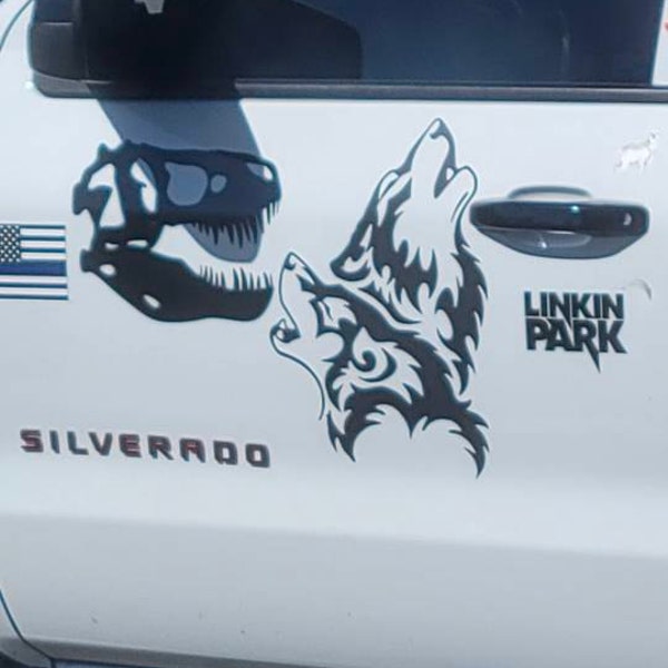 Wolf Decal/vinyl Stickers& Decals for Cars/vinyl Decal/laptop Sticker ...