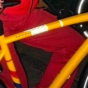 Veloviz REFLECTIVE Bike Wrap Frame Protection Stickers Decals - Etsy