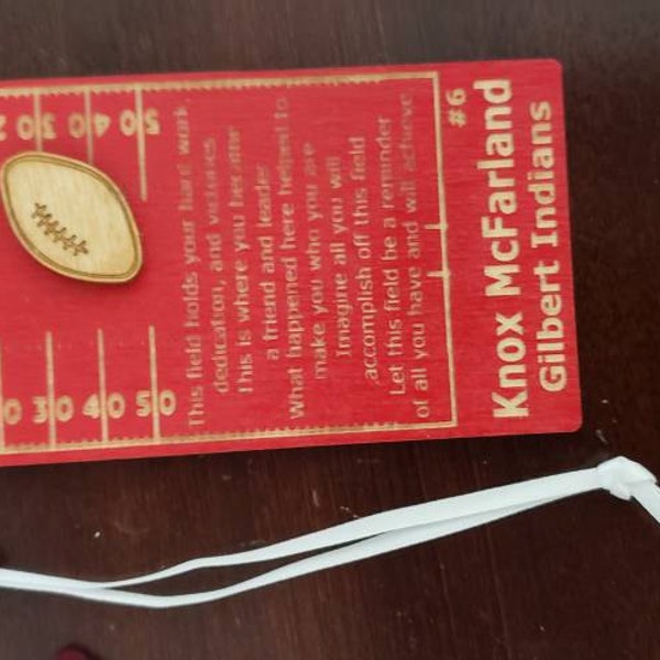 Football Homecoming Gift, Senior Night Keepsake, Homecoming, Bag Tag - Etsy