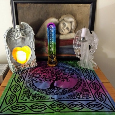 Goddess Statue Wiccan Statue Wicca Goddess Statue Meditation Statue God ...