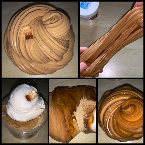 Root Beer Float DIY Slime Clay Mixing Scented Fun Toy Stress Relief Toy ...