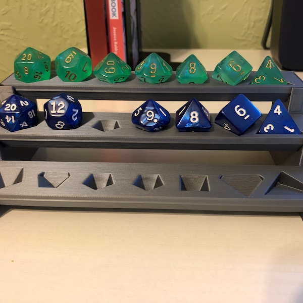 Dice Display Shelves for Dice Collectors With Well Behaving Dice ...