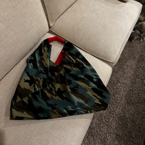 Folded Japanese Bag | PDF Sewing Pattern and Tutorial | Instant Digital ...