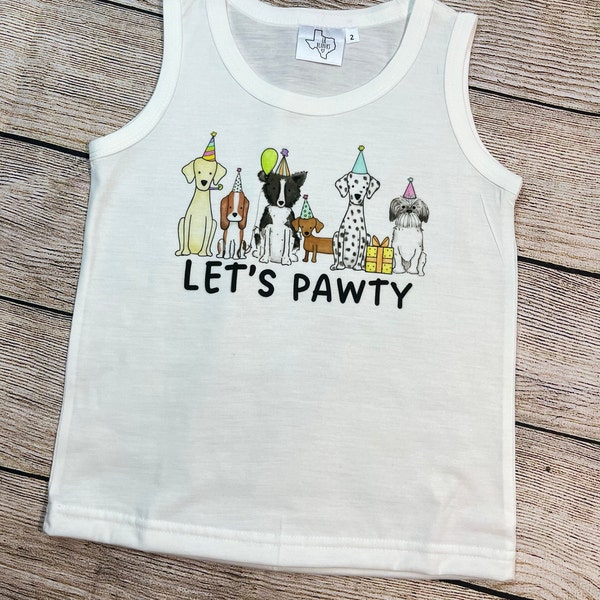 Watercolor Party Dogs Digital Clip Art Set- Instant Download - Etsy