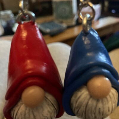 Gnome Keychain - Etsy