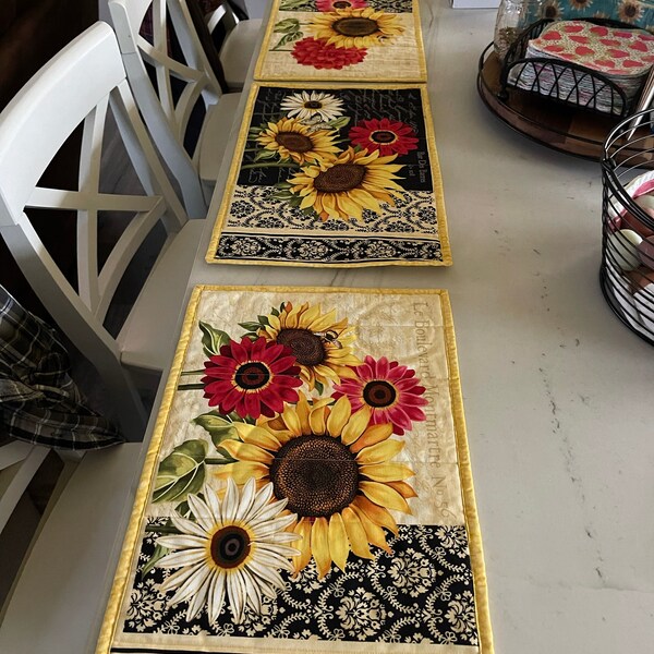 Fall Harvest 2 Quilted Double-sided Table Runner - Etsy
