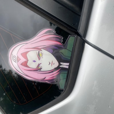 3D Lenticular Anime Sticker Decal Changing Moving Flip Motion Peeker ...