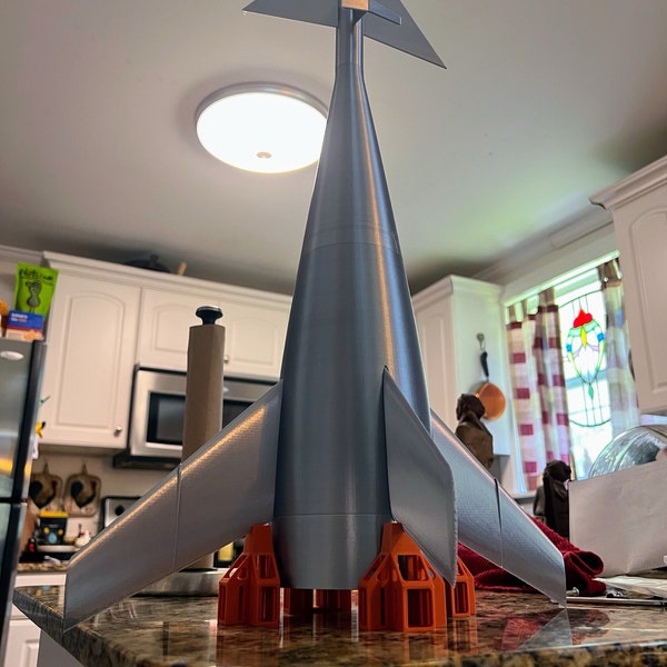 Spacex and Nasa Starship HLS Artemis 3 Lunar Lander Kit Model 1:200 ...