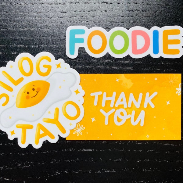 Silog Tayo Filipino Sticker | Waterproof Vinyl Sticker 3” X 3” - Etsy