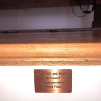 Engraved Brushed Copper Plate Picture Frame Art Label Name Tag 3 X 2 ...