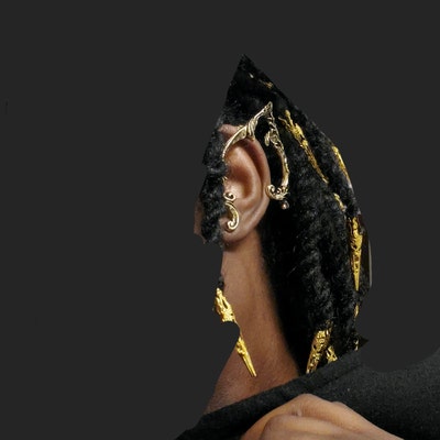 Snake Cloak Clasp Fibula Cape Closure, Penannular Gold Only - Etsy