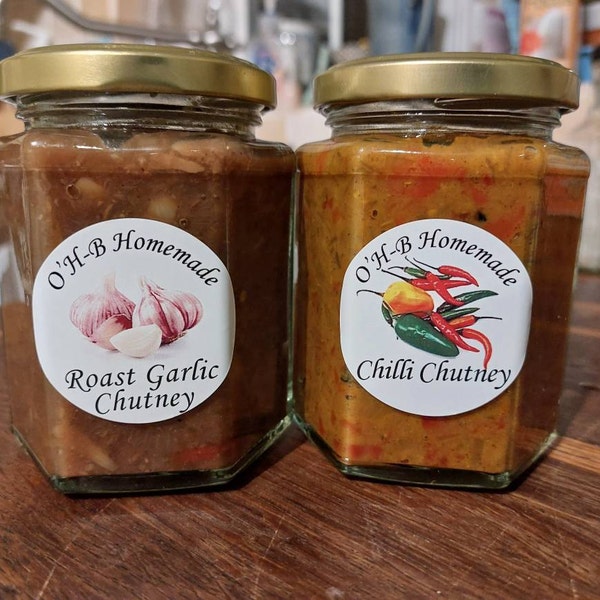Custom Round, Jam Chutney or Preserve Labels. Multiple Fruit/veg ...