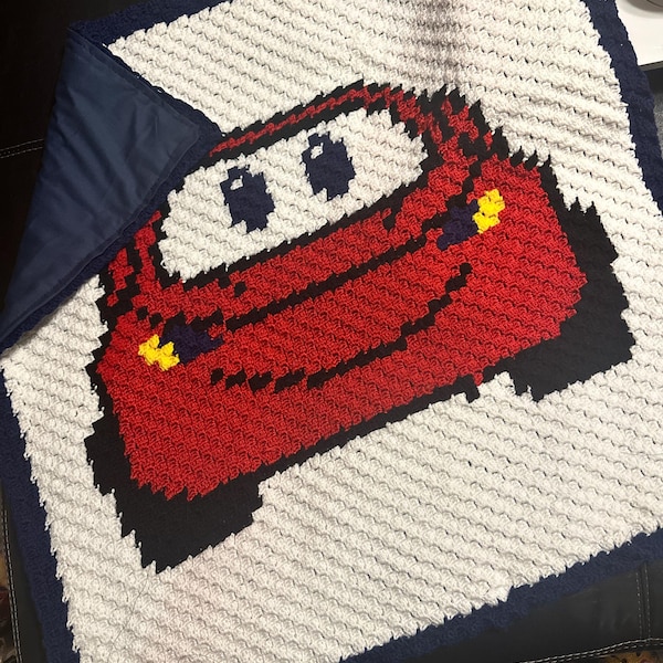 Happy Grinch C2C Crochet Blanket Pattern Pixel Graphghan Chart Corner ...