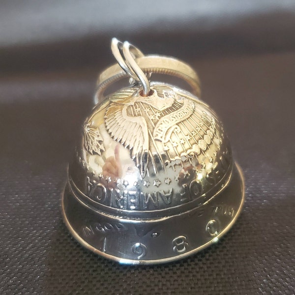 Handmade Half Dollar Coin Bell - Etsy